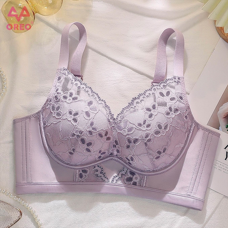 Jual OREO [3PCS] -2301- Bra Seamless Motif Bunga Tanpa Kawat Bahan ...