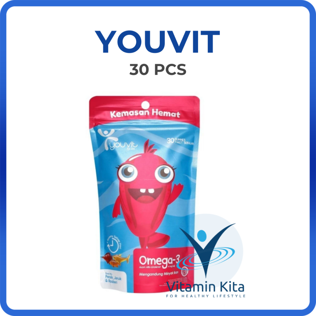 Jual YOUVIT OMEGA-3 GUMMY - ISI 30 PCS | Shopee Indonesia