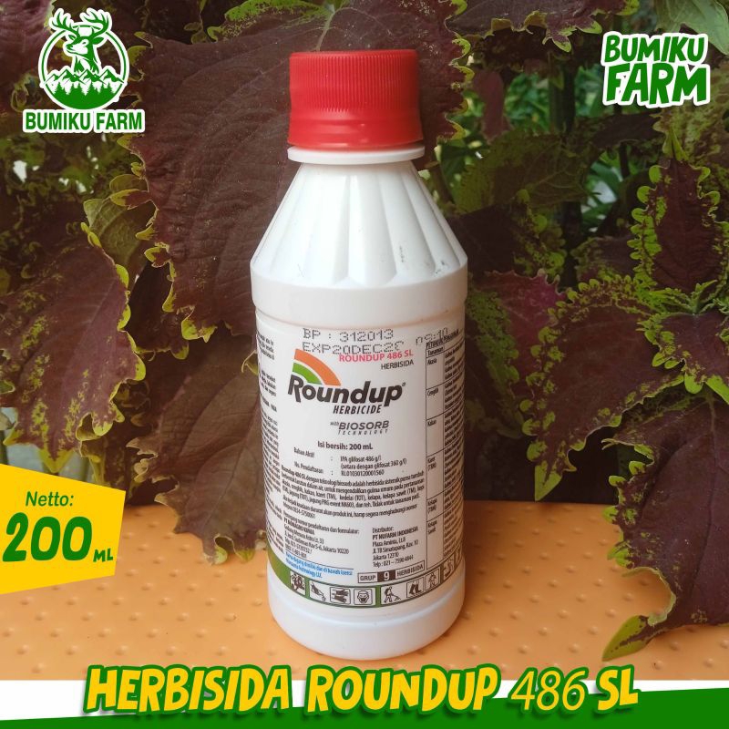 Jual Roundup 250ml, pembasmi rumput liar - Bumikufarm | Shopee Indonesia