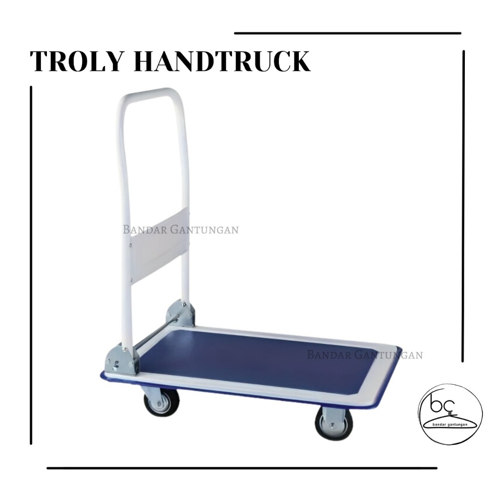 Jual Handtruck 150 KG/300 KGTroli Angkut Handtruck besi Trolly Lipat ...