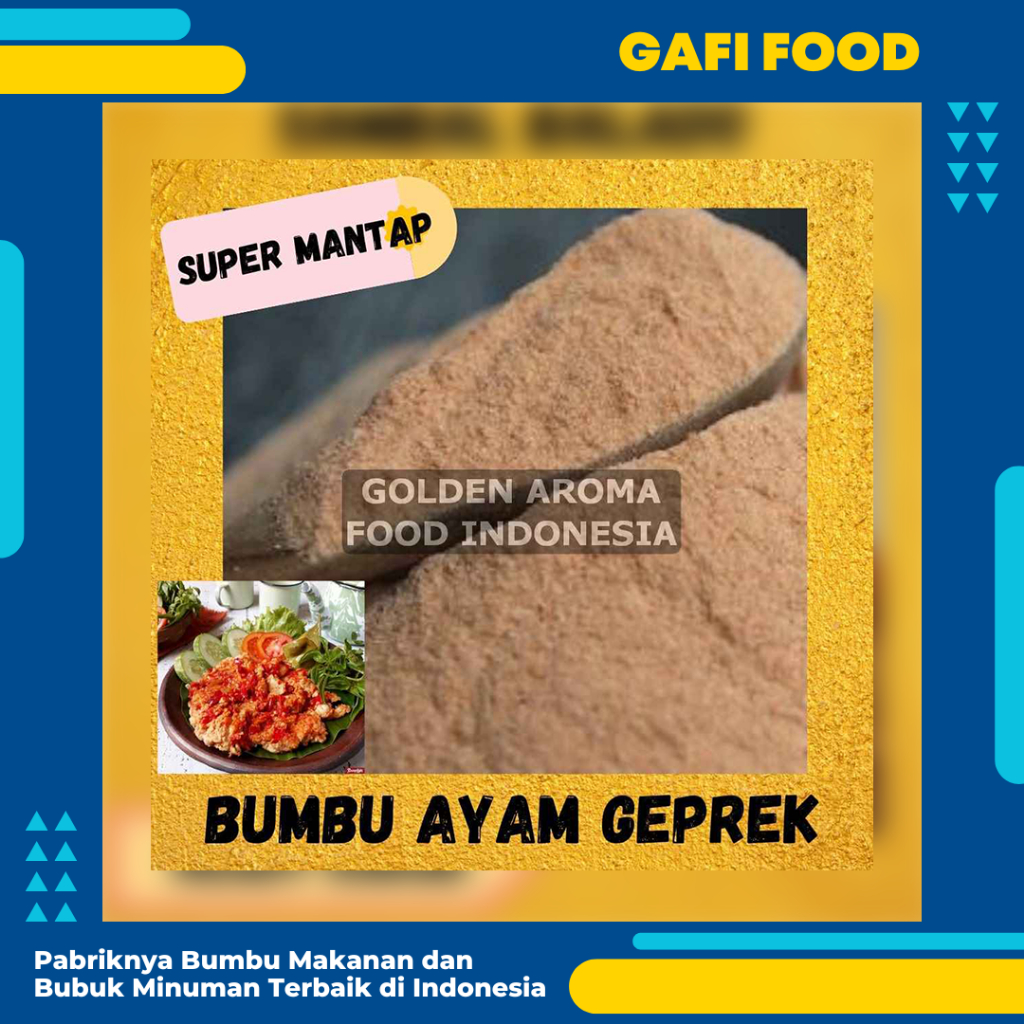 Jual BUMBU TABUR AYAM GEPREK 1 KG FOOD GRADE 1Kg Bubuk Bumbu Cilor ...