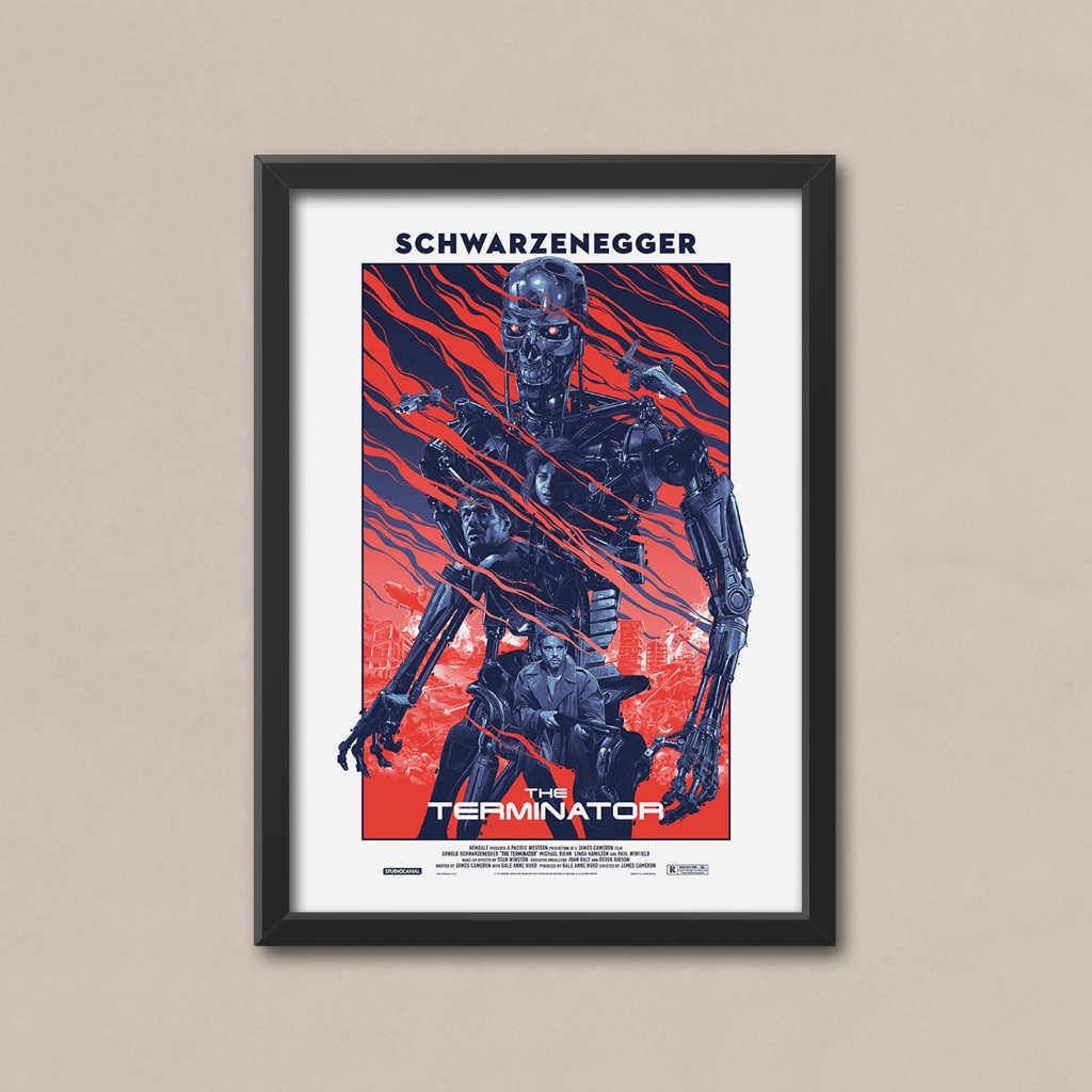 Jual Poster Dinding Terminator Bingkai Frame / MOVIE-43 | Shopee Indonesia