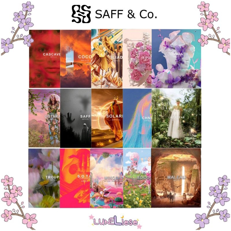 Jual SAFF & Co Extrait de Parfum | (SOTB, Iliad, Chno, Ostara, Xocolatl ...