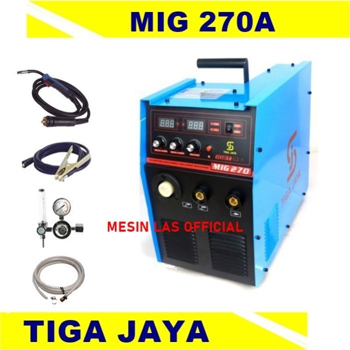 Jual Mesin Las MIG 270 A 380 V Trafo Las Inverter CO2 MIG 270 Tiga Jaya ...