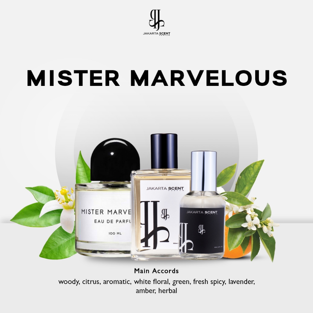 Jual Js Parfum Inspired By Mister Marvelous | Shopee Indonesia