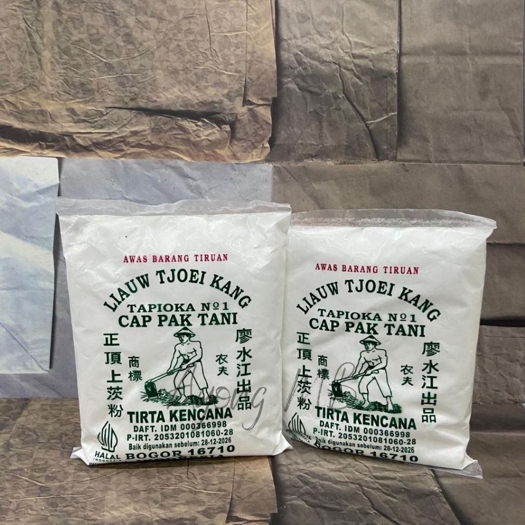 Jual TEPUNG TAPIOKA CAP PAK TANI / LCK 500GR / LIAUW TJOEI KANG 500GR ...