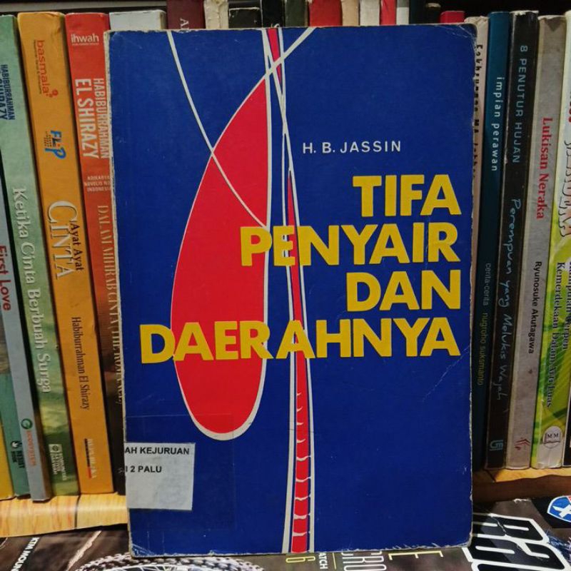 Jual Buku lama, eks perpus. H.B. Jassin. tifa penyair dan daerahnya. | Shopee Indonesia