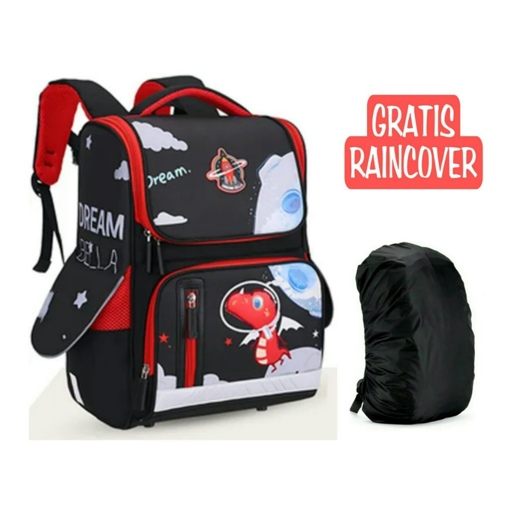 Jual THICK CLOTH - Tas Ransel Anak Laki Laki Sekolah TK SD SMP Dino Dream Bella | Shopee Indonesia