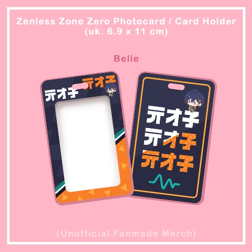 Jual Photocard ID Card Holder Merchandise Zenless Zone Zero ZZZ cahol ...
