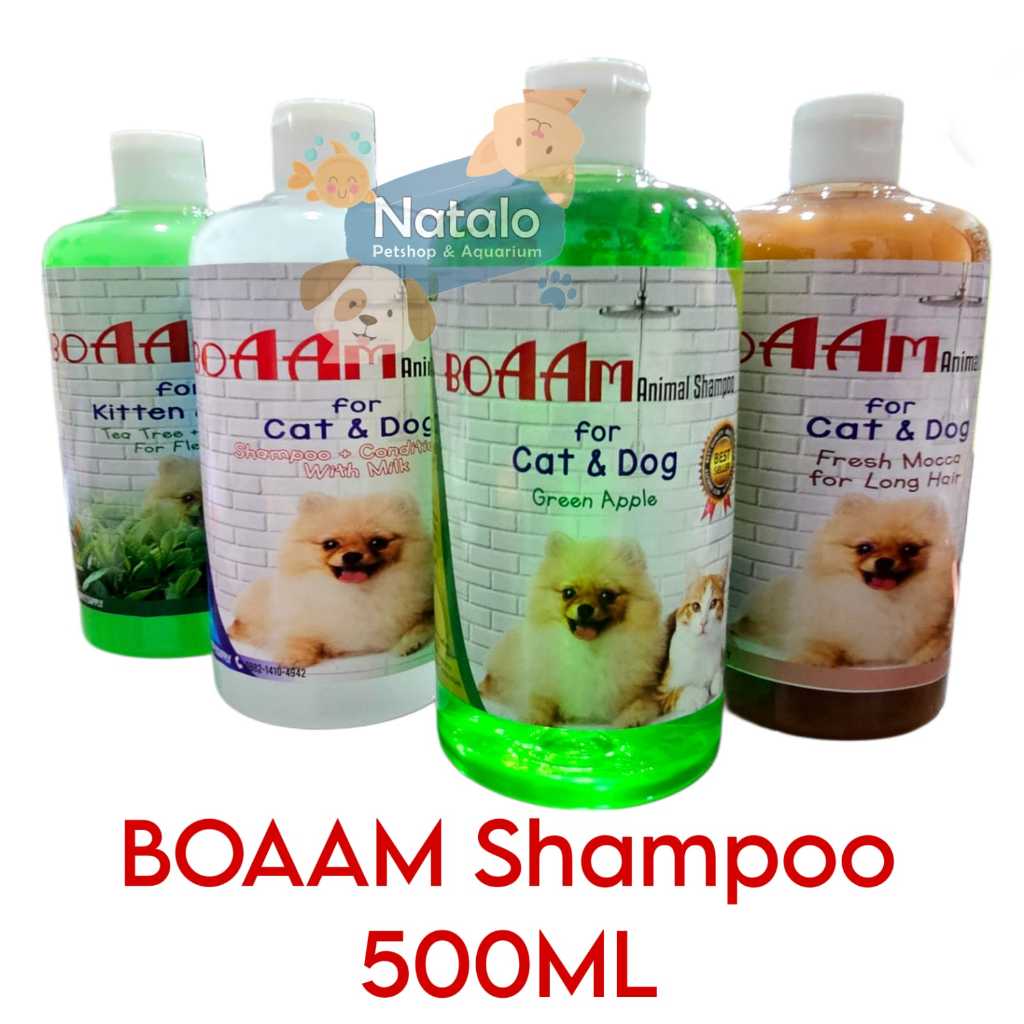 Jual BOAAM Shampoo 500ML Hewan Kucing Anjing Wangi Kitten Dog Puppy Cat ...