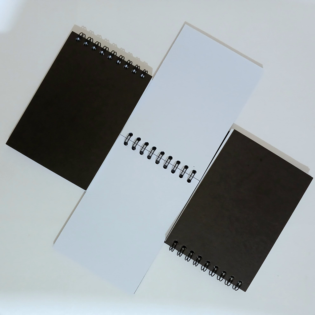Jual Buku Spiral Kecil B7 140 halaman 70 Lembar polos Cover Craft ...