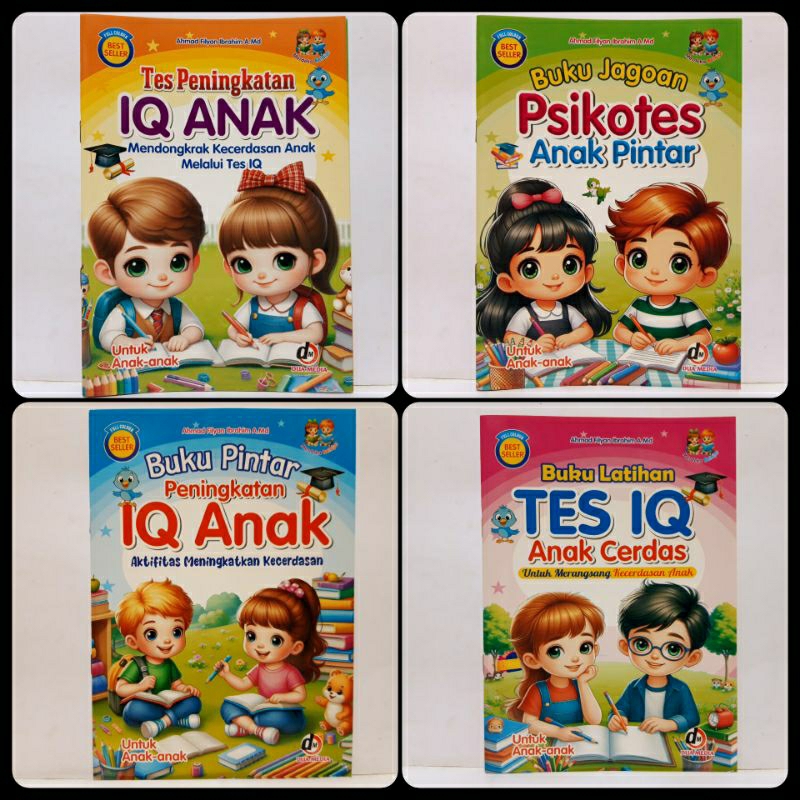 Jual Aneka Buku Tes IQ dan Psikotes untuk Anak - DM | Shopee Indonesia