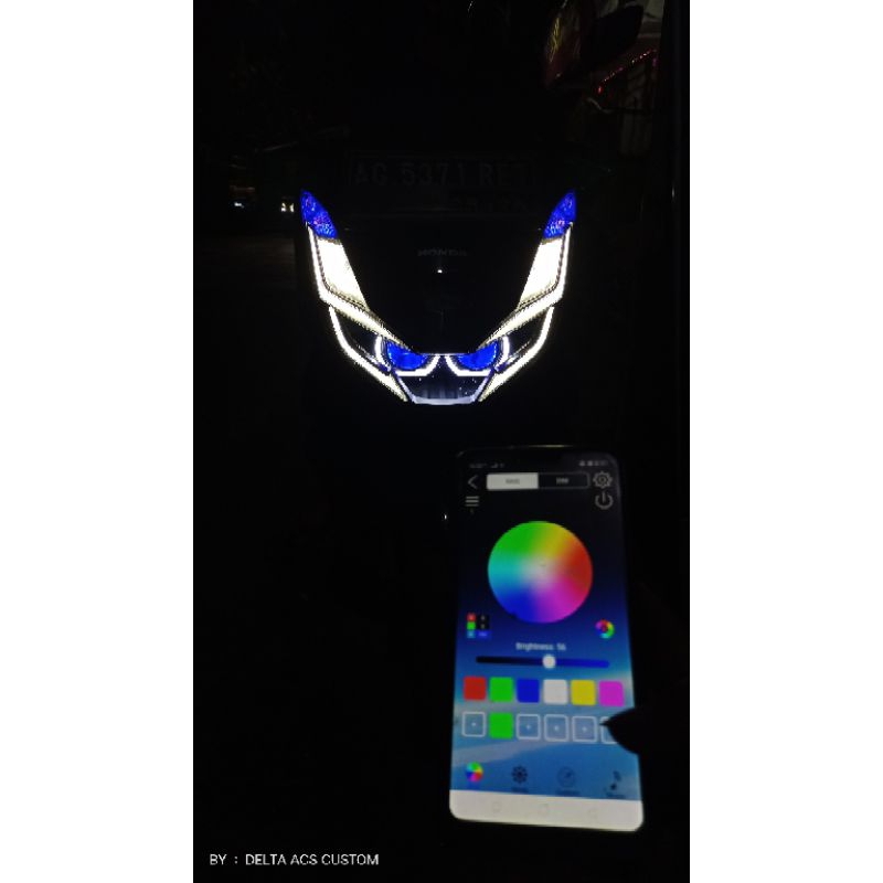 Jual Biled Dobel Pcx 160/150 AES Turbo Experience Komplit l Custom ...