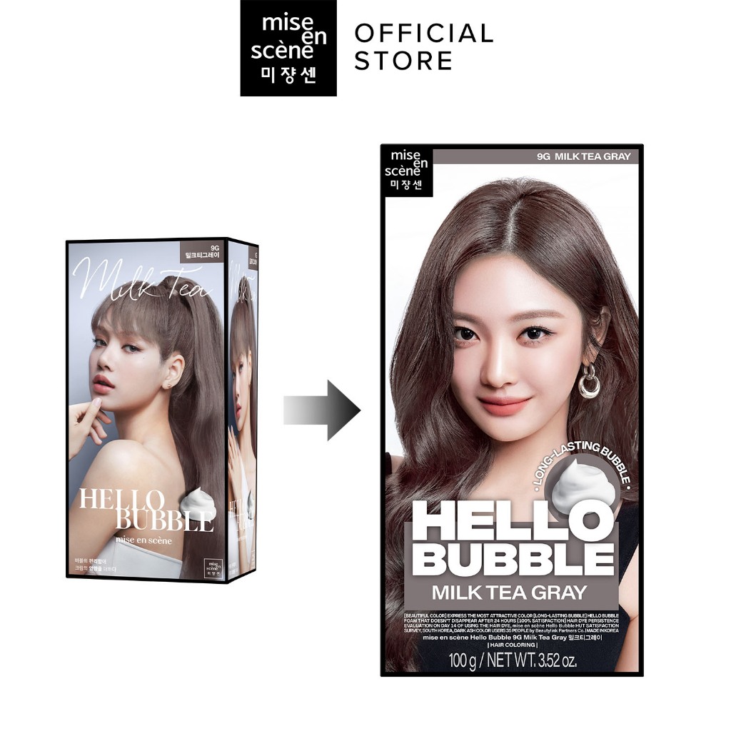 Jual NEW mise en scene Hello Bubble - Hair Color 2025 Pewarna Rambut ...