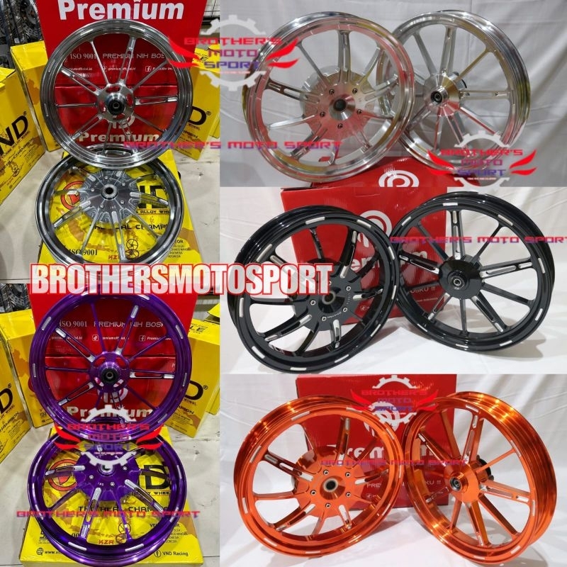 Jual velg premium p10 vario125/vario150/vario110/ velg premium F185x14 ...