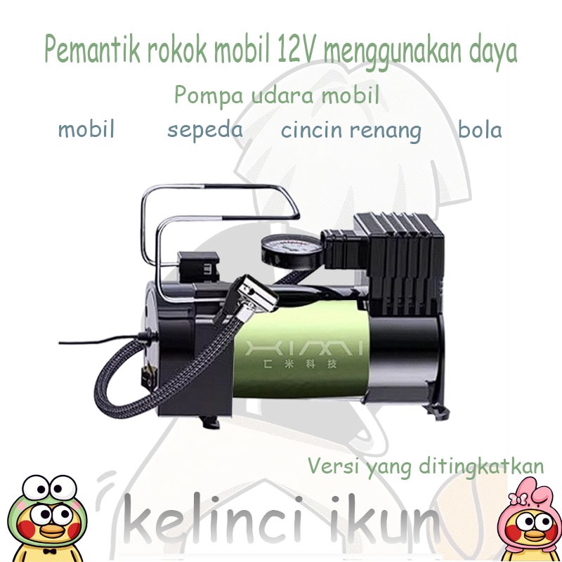 Jual kelinci ikun-Ximi Kompresor Angin Listrik Kompresor Mini Pompa Ban ...