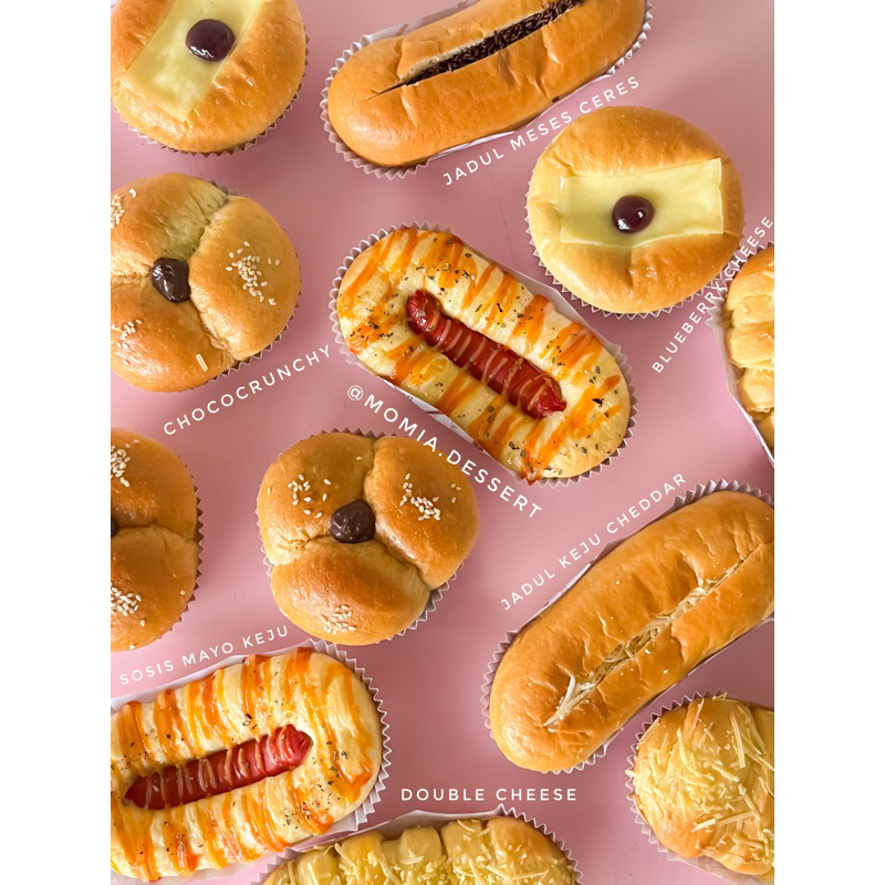 Jual Roti Butter Mix / Roti Isi / Roti Aneka Varian Rasa / Roti Sosis ...