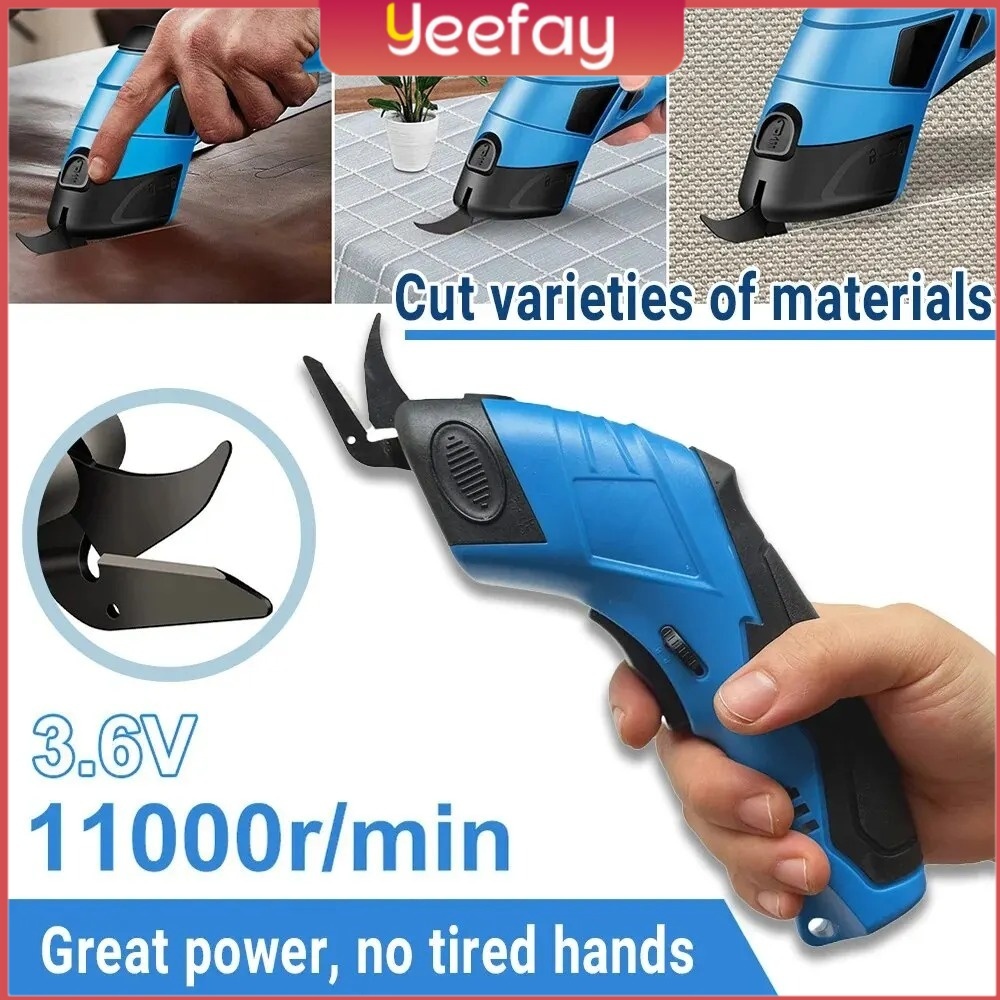 Jual Gunting Listrik 3.6V Gunting Listrik Tanpa Kabel/dengan 2 Pisau ...