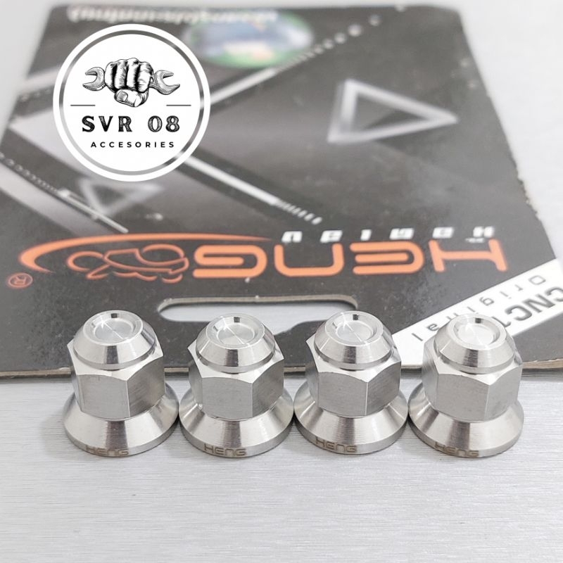 Jual mur head 11 probolt stainless / mur head supra 100,kharisma,kirana ...
