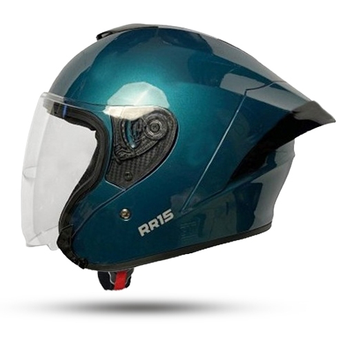 Jual Helm Half Face Mla Rr15 Kairoz2 Solid Dactiel Spoiler Paket ...