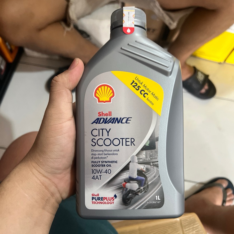 Jual Oli Shell ADVANCE CITY SCOOTER 10W40 1L | Shopee Indonesia