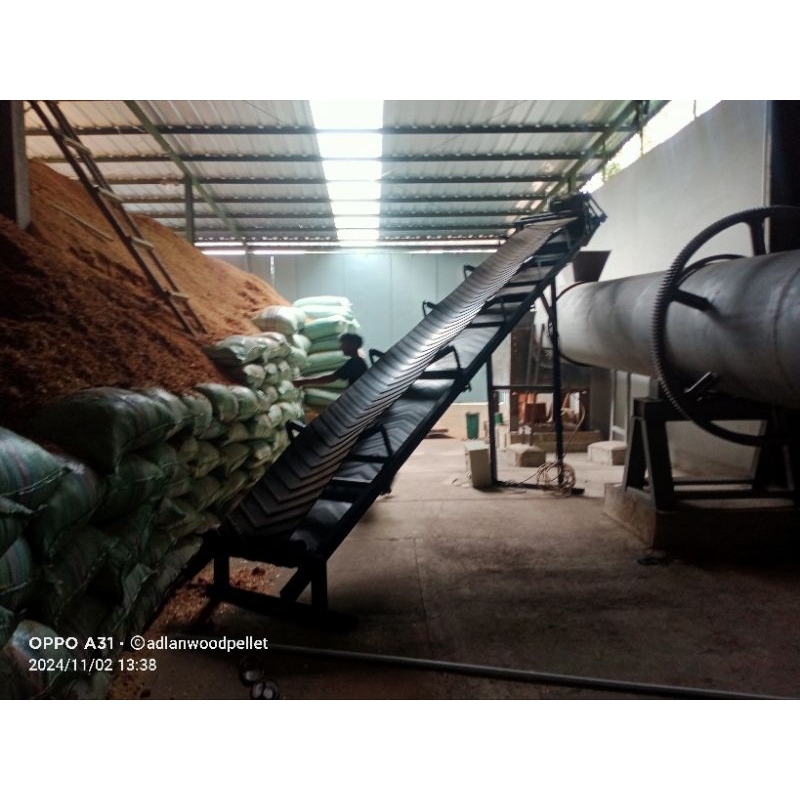 Jual Belt conveyor 4 meter - conveyor belt 4meter - konveyor 4meter ...
