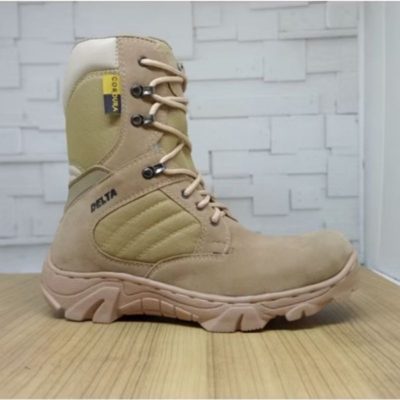 Jual Sepatu DELTA Boots Safety tactical POL PP terbaru | Shopee Indonesia