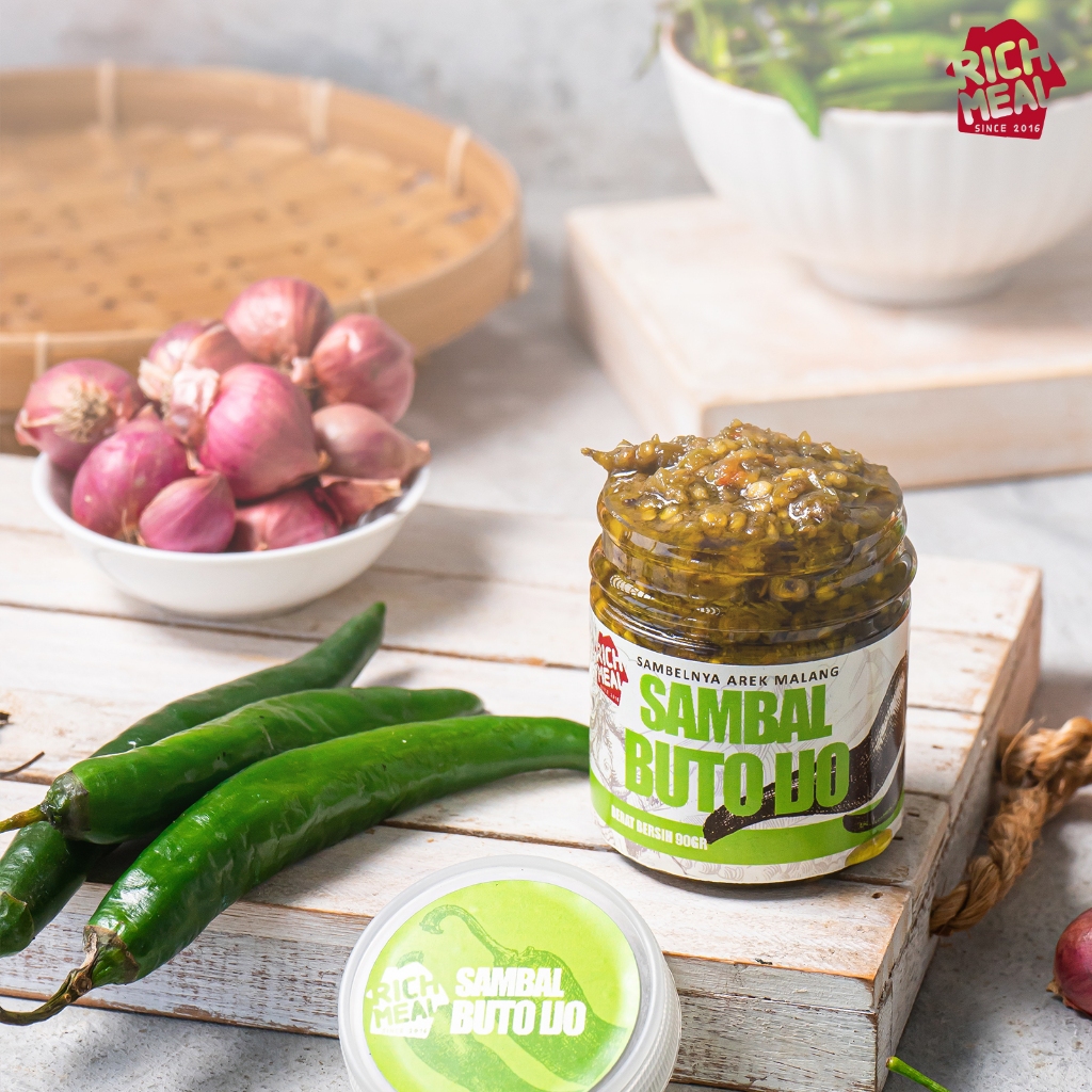 Jual SAMBAL IJO BUTO IJO PEDAS SEDAP 90GR | SAMBALNYA AREK MALANG ...