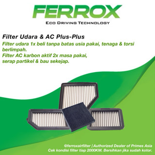 Jual FERROX Filter Udara & AC Honda HRV BRV WRV 1.5 1.8 | Shopee Indonesia