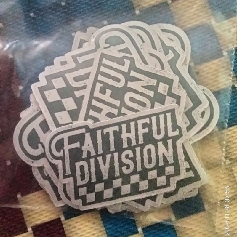 Jual stiker sticker faithful division | Shopee Indonesia