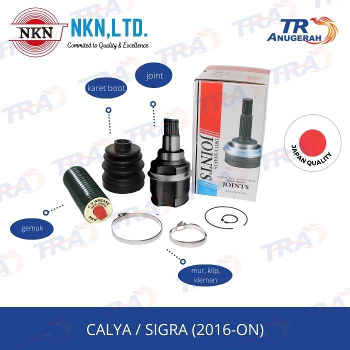 Jual CV Joint dalam NKN Calya Sigra | Shopee Indonesia