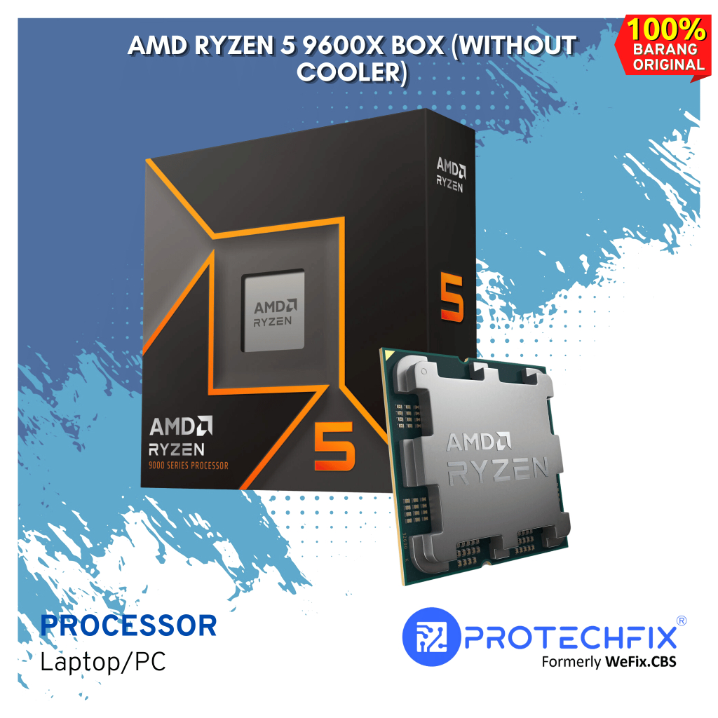 Jual Processor AMD Ryzen 5 9600X Box (without Cooler) | Shopee Indonesia