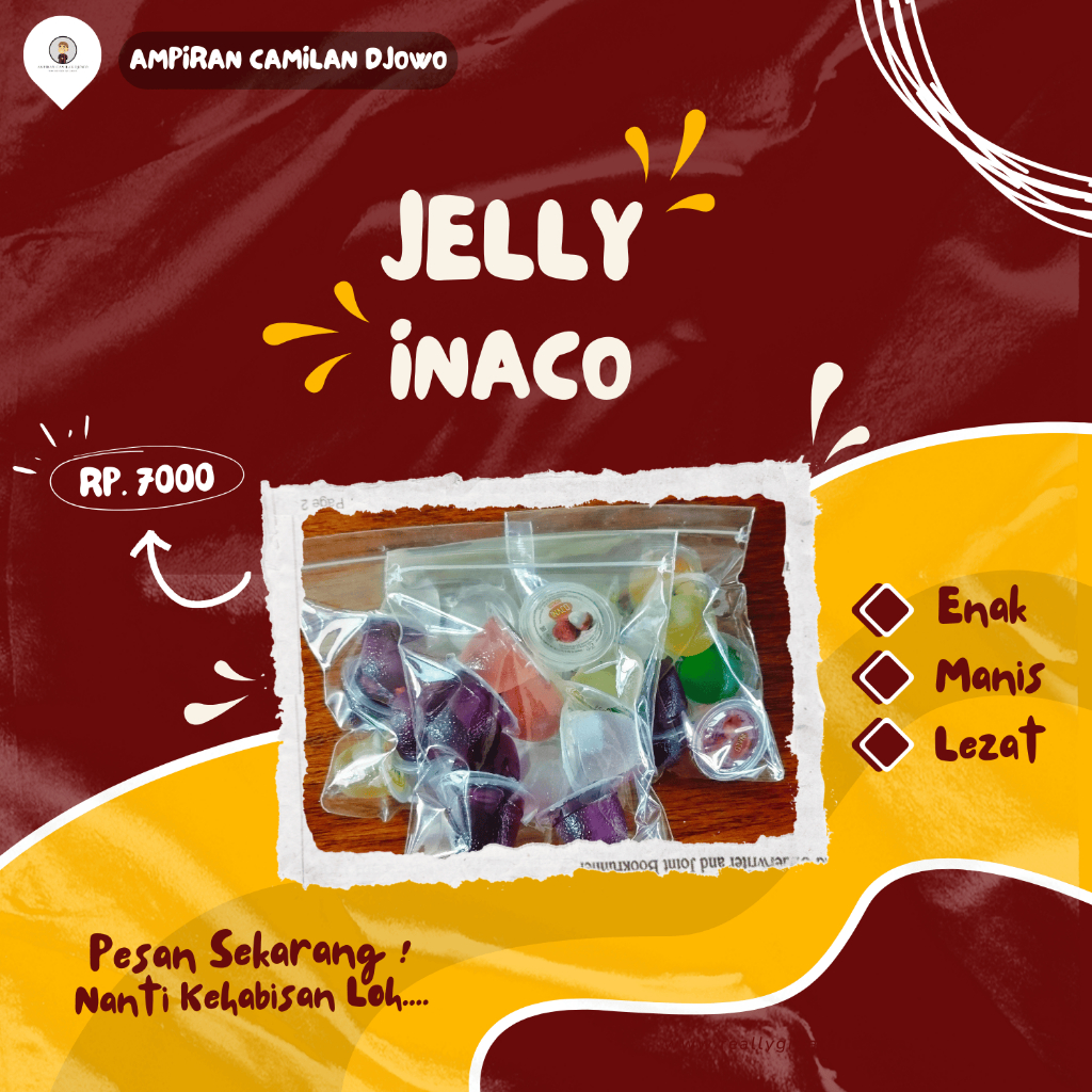 Jual Inaco Jelly / Jelly Agar-Ager Dengan Nata De Coco 1kg - Ampiran ...