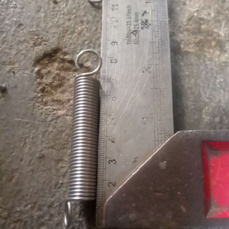 Jual per spring tarik panjang total 8cm tebal kawat 1,5. OD 10/12mm ...