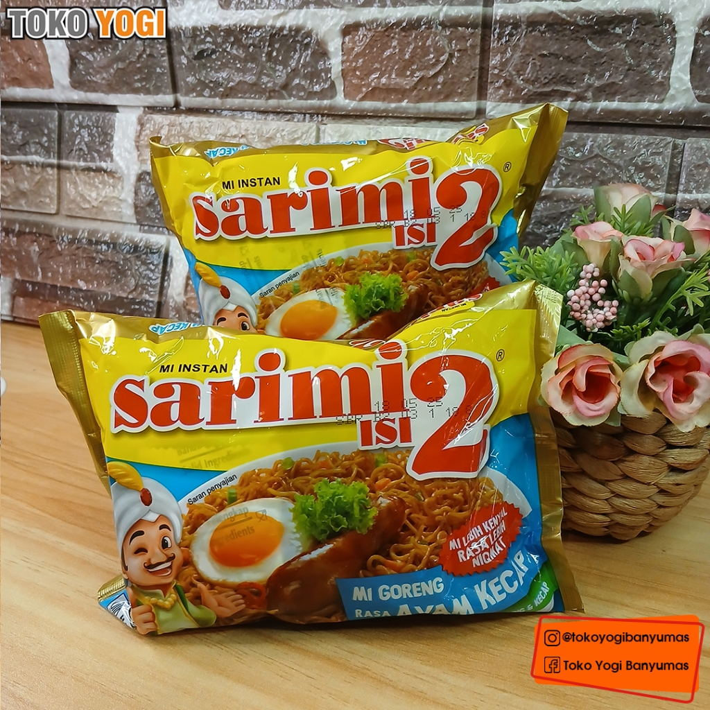 Jual SARIMI ISI 2 GORENG AYAM KECAP 126g | Shopee Indonesia