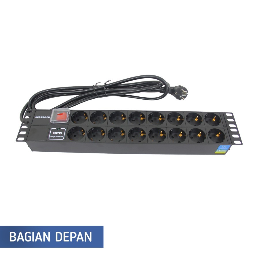Jual PDU 16 Outlet Indorack - Stop kontak 16 Lobang | Shopee Indonesia