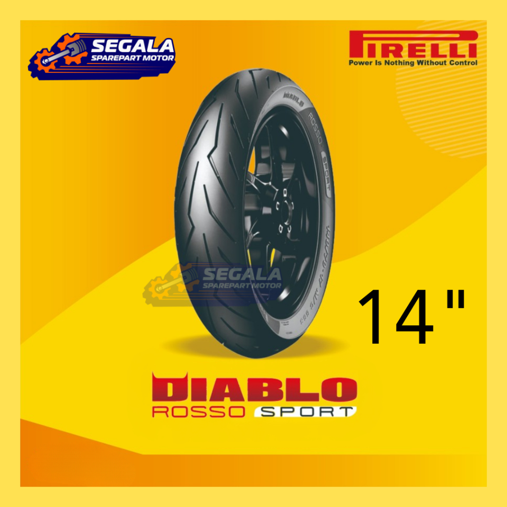 Jual Ban Racing Motor Pirelli Diablo Rosso Sport Lingkar 14 Ukuran 80/ ...