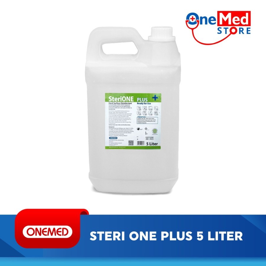 Jual ONEMED SteriOne Plus Desinfektan 5L OOF | Shopee Indonesia