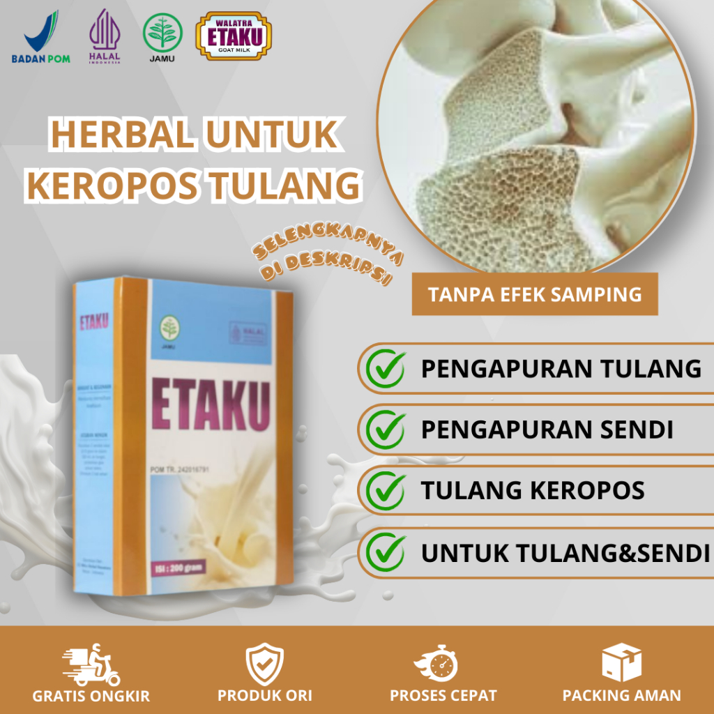 Jual Susu Kalsium Untuk Tulang Keropos, Sendi Keropos, Pengapuran ...