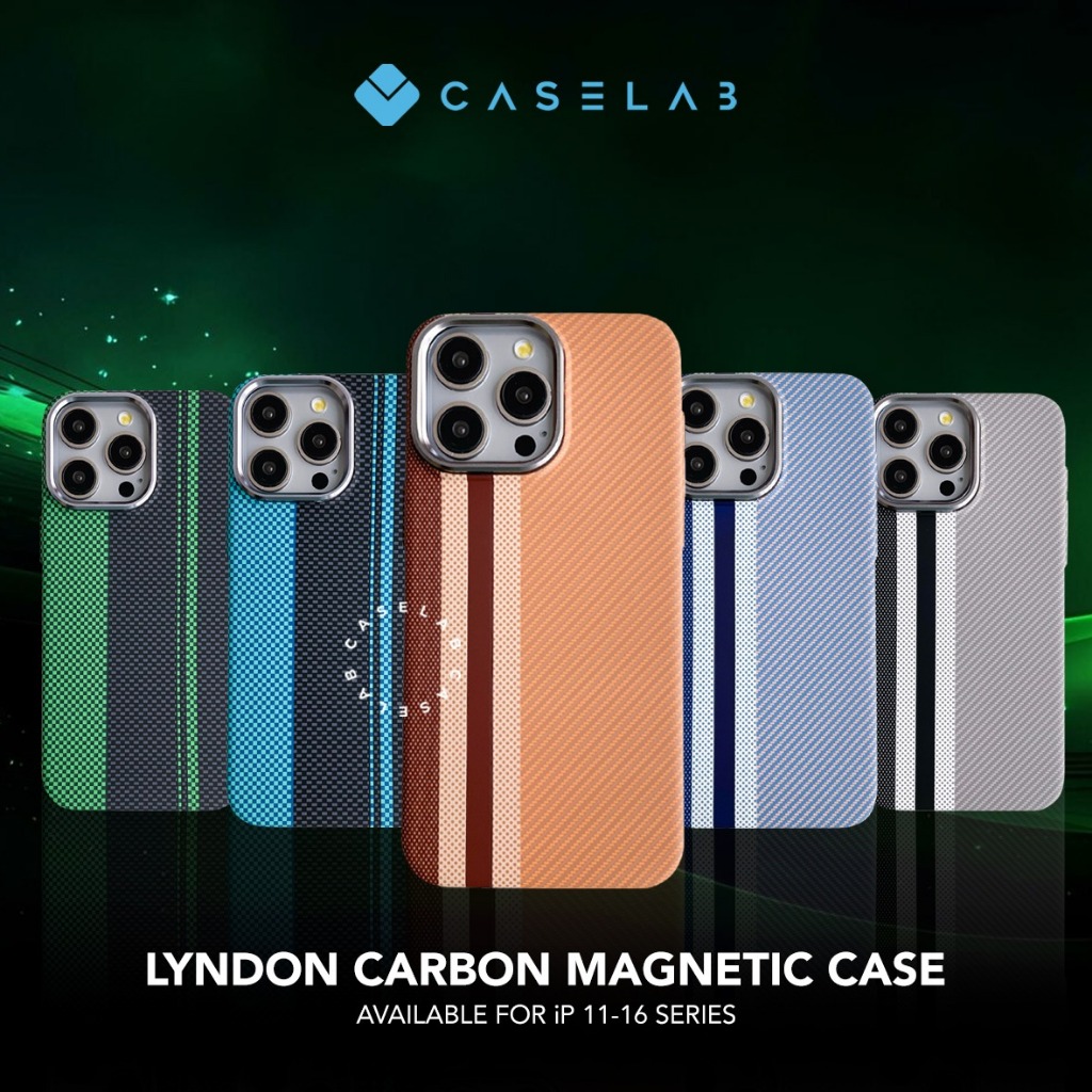 Jual CASELAB LYNDON Pixel Carbon Case Magnetic IPH Compatible FOR IP 16 ...
