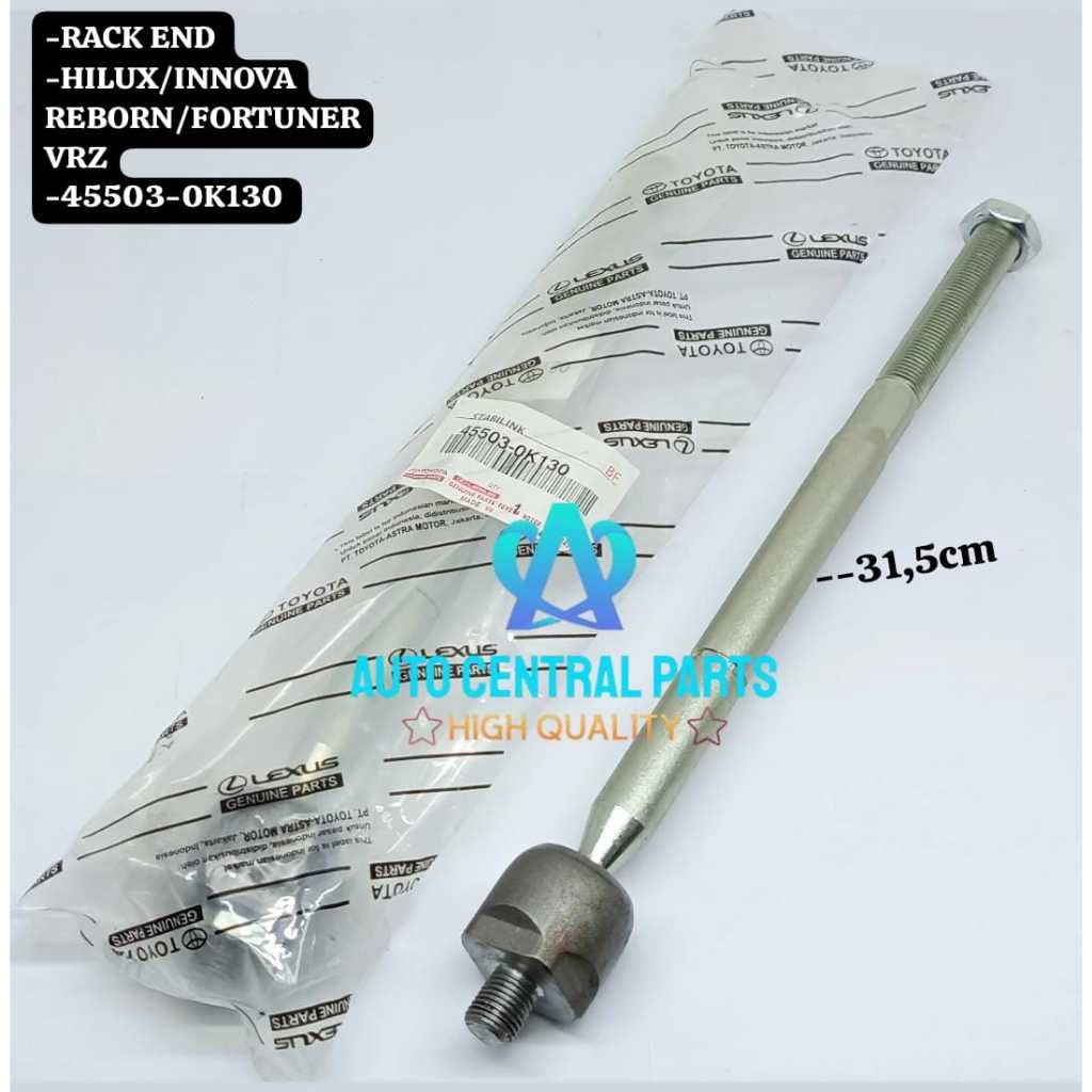 Jual RACK END HILUX INNOVA REBORN FORTUNER VRZ 45503-0K130 KUALITAS ...