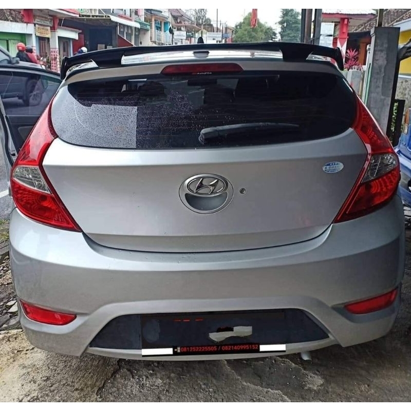 Jual spoiler sedan hatchback universal plastik abs sayap | Shopee Indonesia