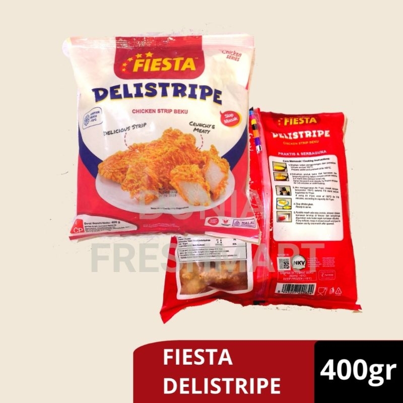 Jual FIESTA DELISTRIPE 400GR Ayam Stik 400gr CHICKEN STRIP BEKU AYAM ...