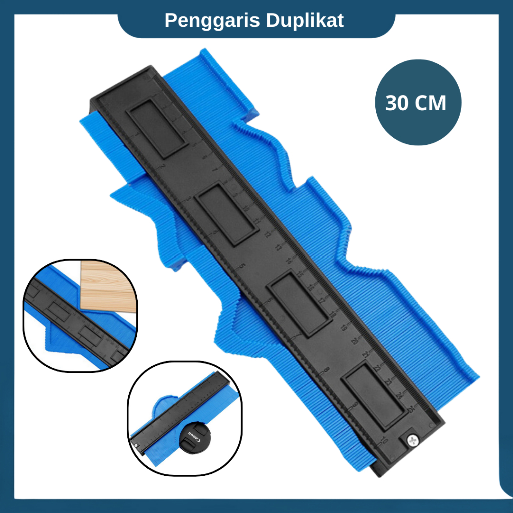 Jual Penggaris Duplikat Kontur 10 Inch PENGGARIS Templete mal ukur ...