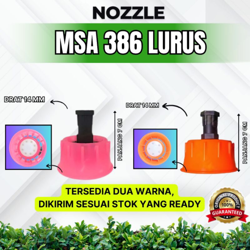 Jual NOZZLE MSA 386 LURUS ( nozzle/nosel sprayer elektrik semprot hama ...