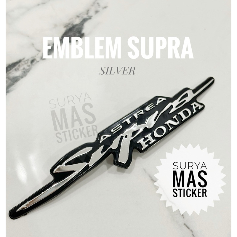 Jual emblem logo honda supra astrea lama tameng motor | Shopee Indonesia