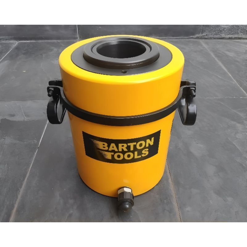 Jual 100T 75mm S Hollow Plunger Hydraulic Cylinder Silinder Hidrolik BARTON | Shopee Indonesia