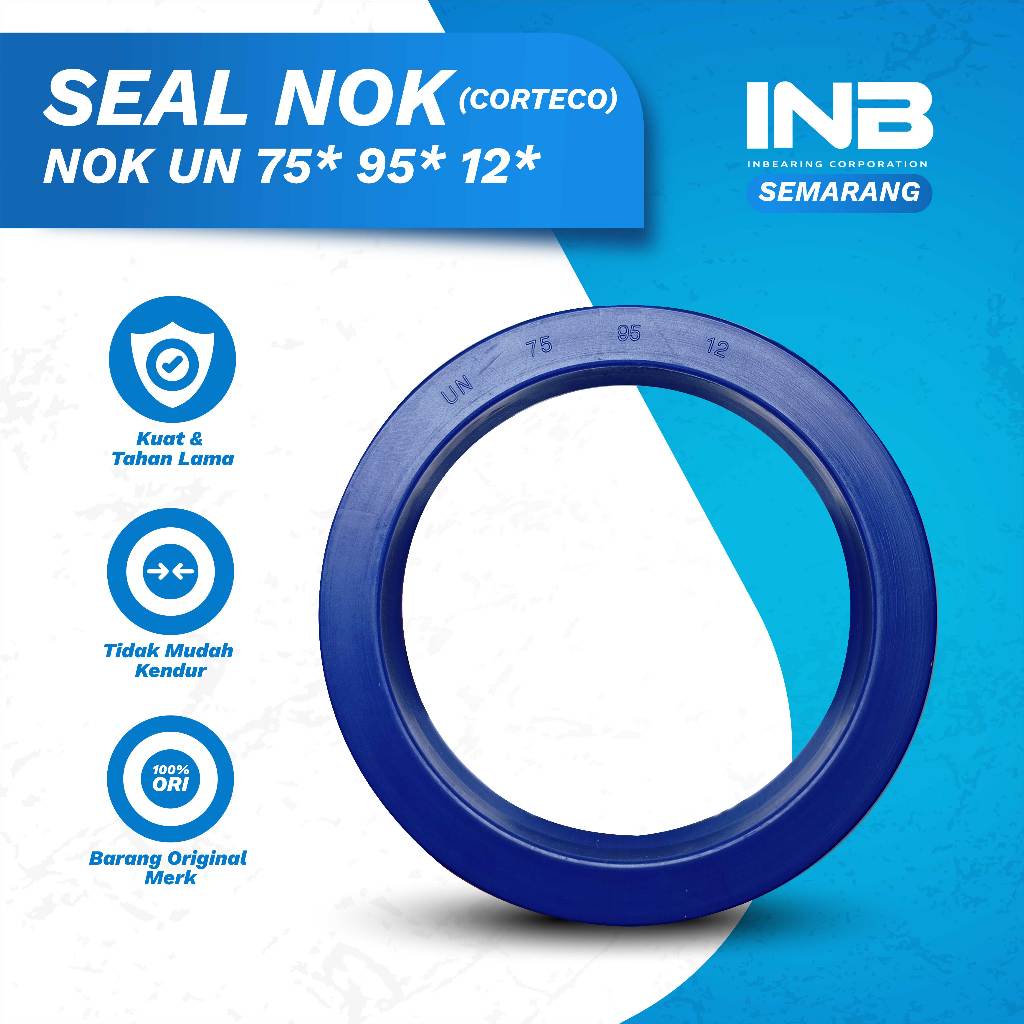 Jual Seal Upi / Un 75 95 12 NOK Seal Piston Rod Hydraulic Original NOK ...