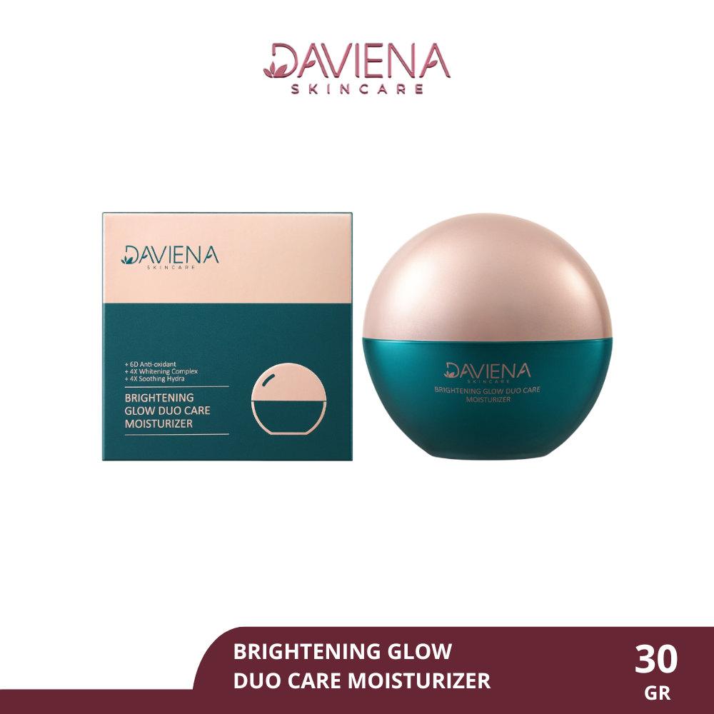 Jual Daviena Skincare - Mois Duo Brightening Glow Duo Care Moisturizer ...