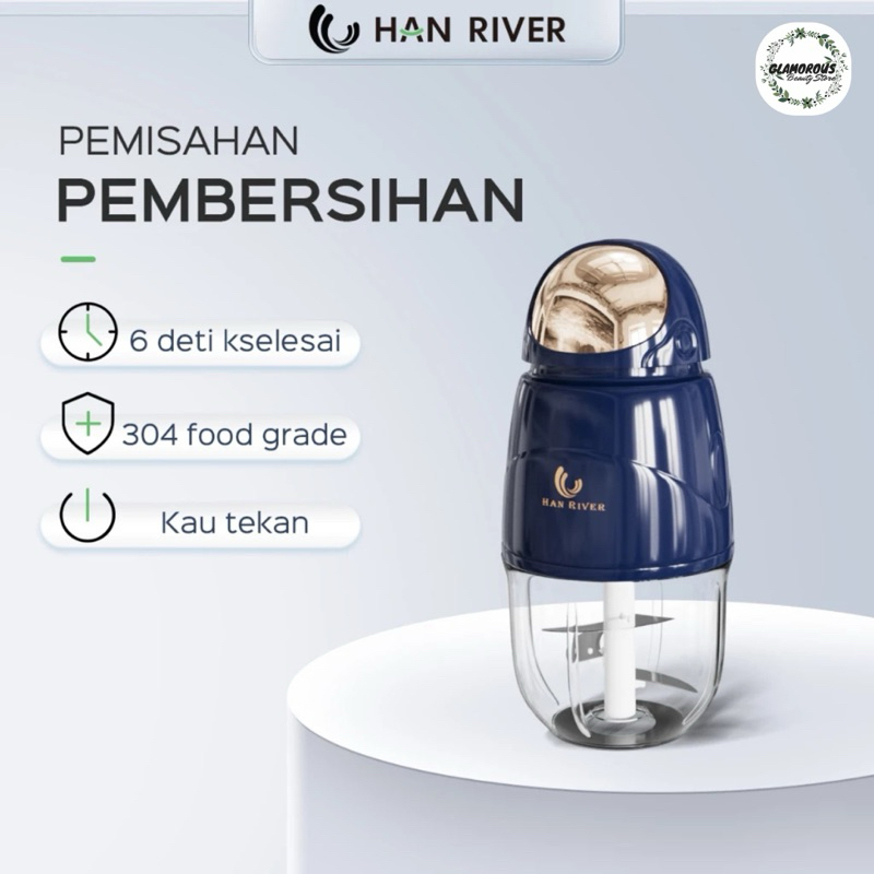 Jual HAN RIVER Blender Portable HRJC01WT-03 blender kapsul Food ...